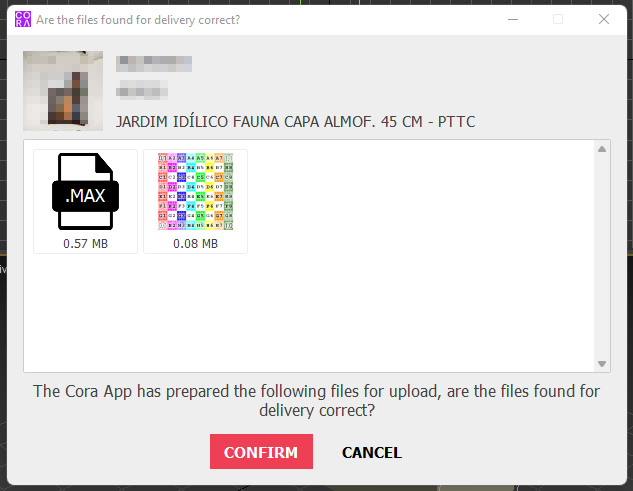 11. How to sent a job with CORA App – Cora